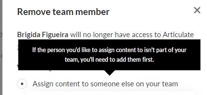 Re-assigning the license and content to a new user | E-Learning Heroes