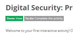 Moodle does not recognize/mark the activity as "Complete" after ...