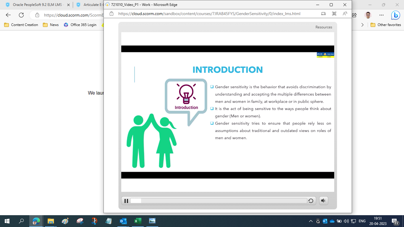Scorm 2004 Output Of Articulate Storyline Not Rendering Correctly In Oracle Peoplesoft Elm 92