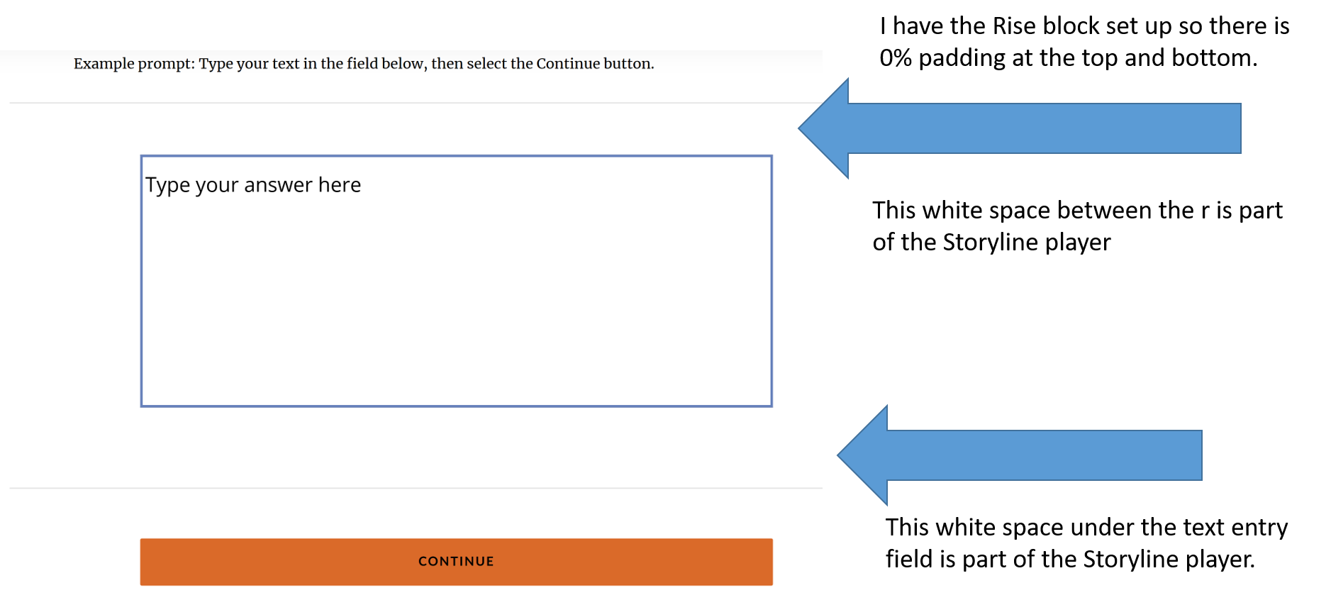 Storyline Text Entry Field for Rise Course | Articulate - Community