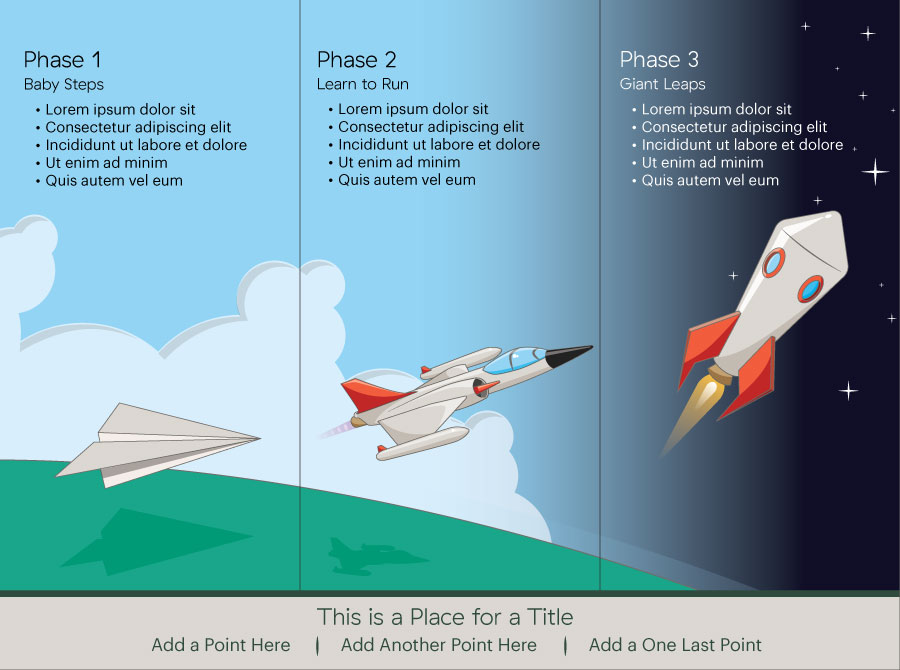 Paper Plane Vector eLearning Interaction | E-Learning Heroes