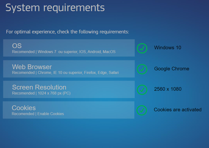 System requirements check | Articulate - Community