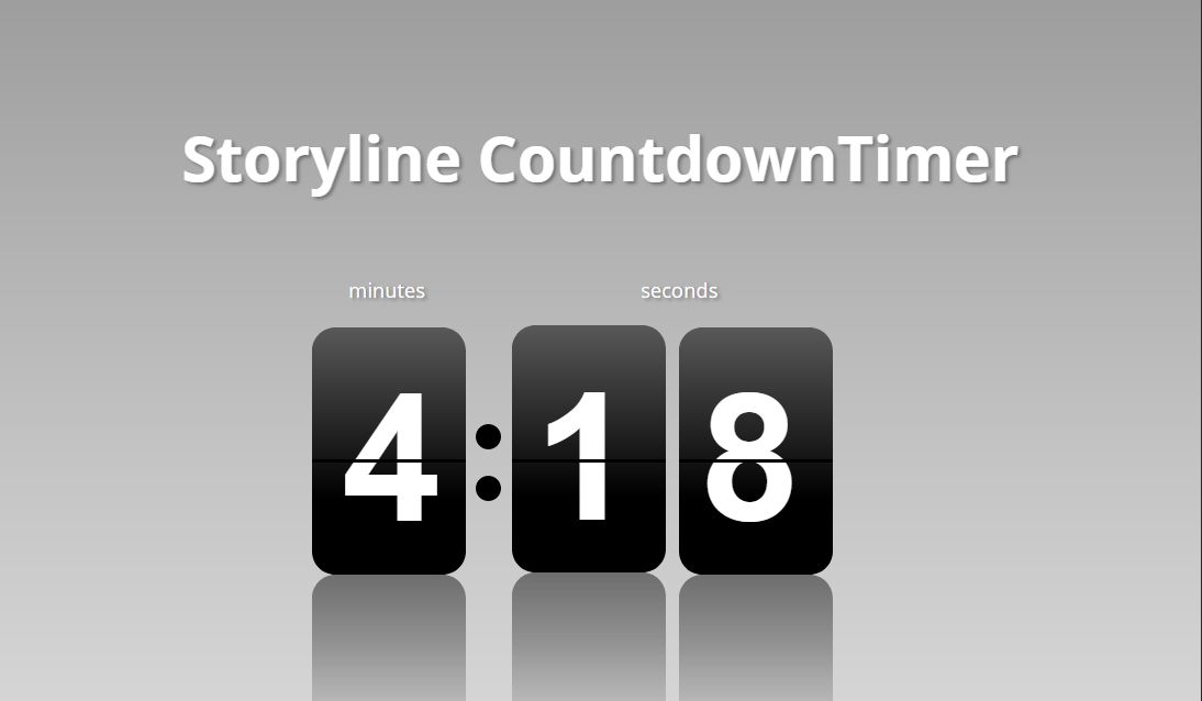 How To Build A Custom Countdown Timer in Storyline 3 or 360 | Articulate - Community