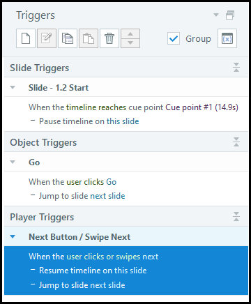 Trigger actions not executing in order expected | Articulate - Community