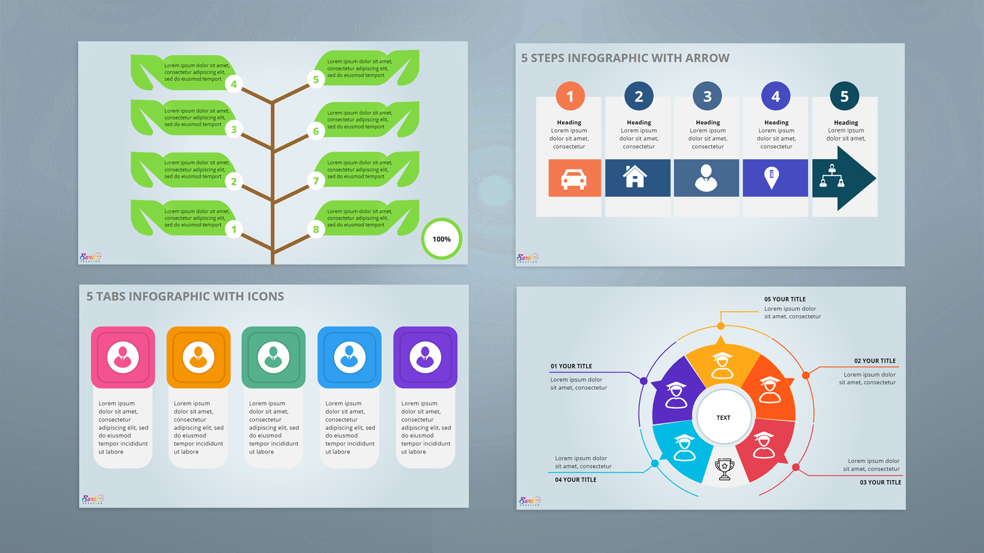 Free Interactive Infographic Template in Storyline 360 | Articulate ...