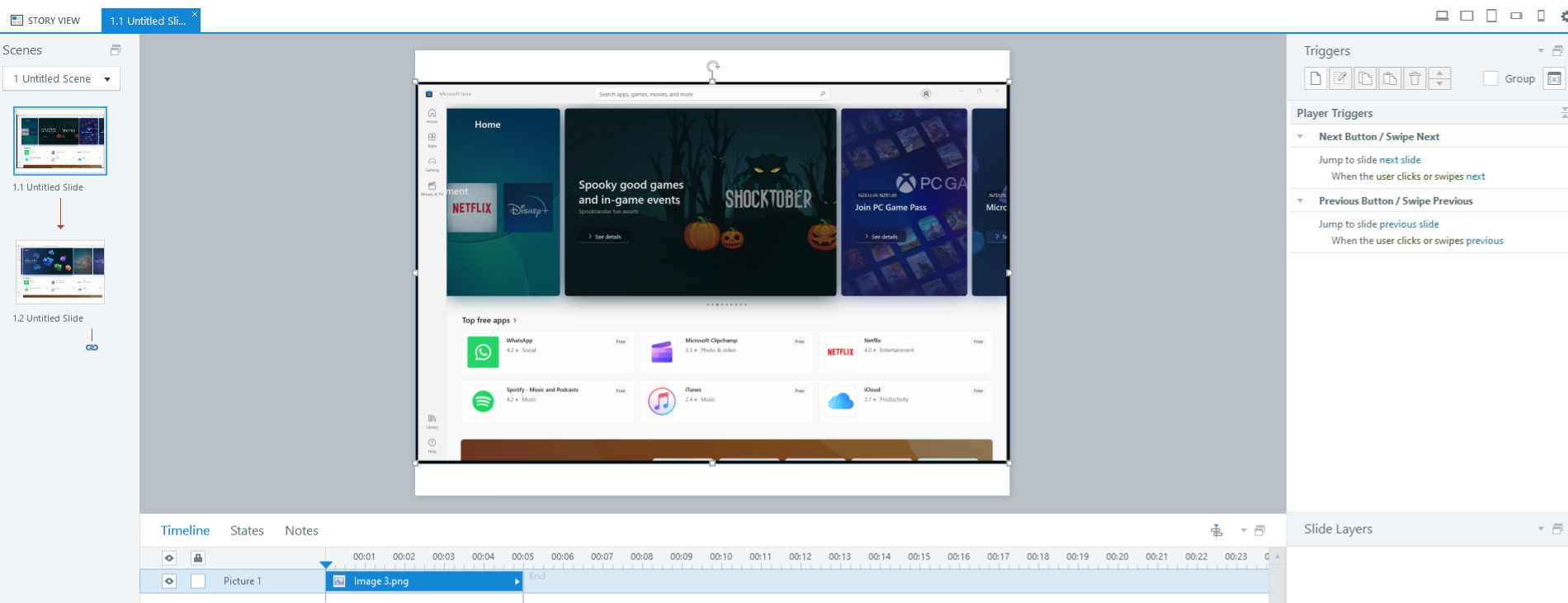 A thick black border in the window screenshot taken | E-Learning Heroes