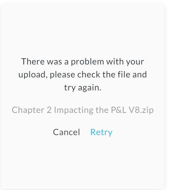 Upload Error Articulate Community