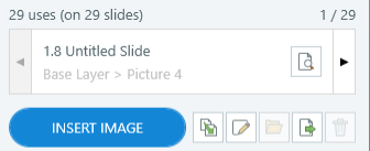 How can I delete an image that has been used in multiple slides at once ...