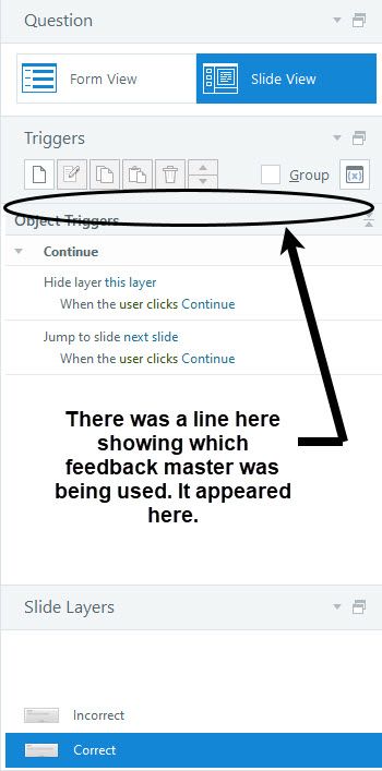 Right Panel Does Not Show Feedback Master | Articulate - Community