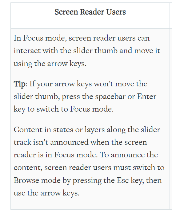 What does this mean - Slider Accessibility for Screen Readers ...