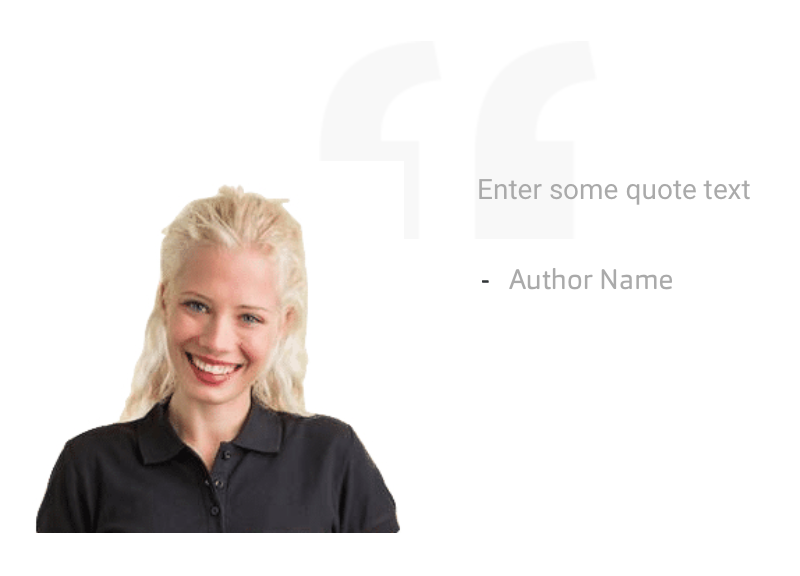 Cut out in quotation marks | Articulate - Community