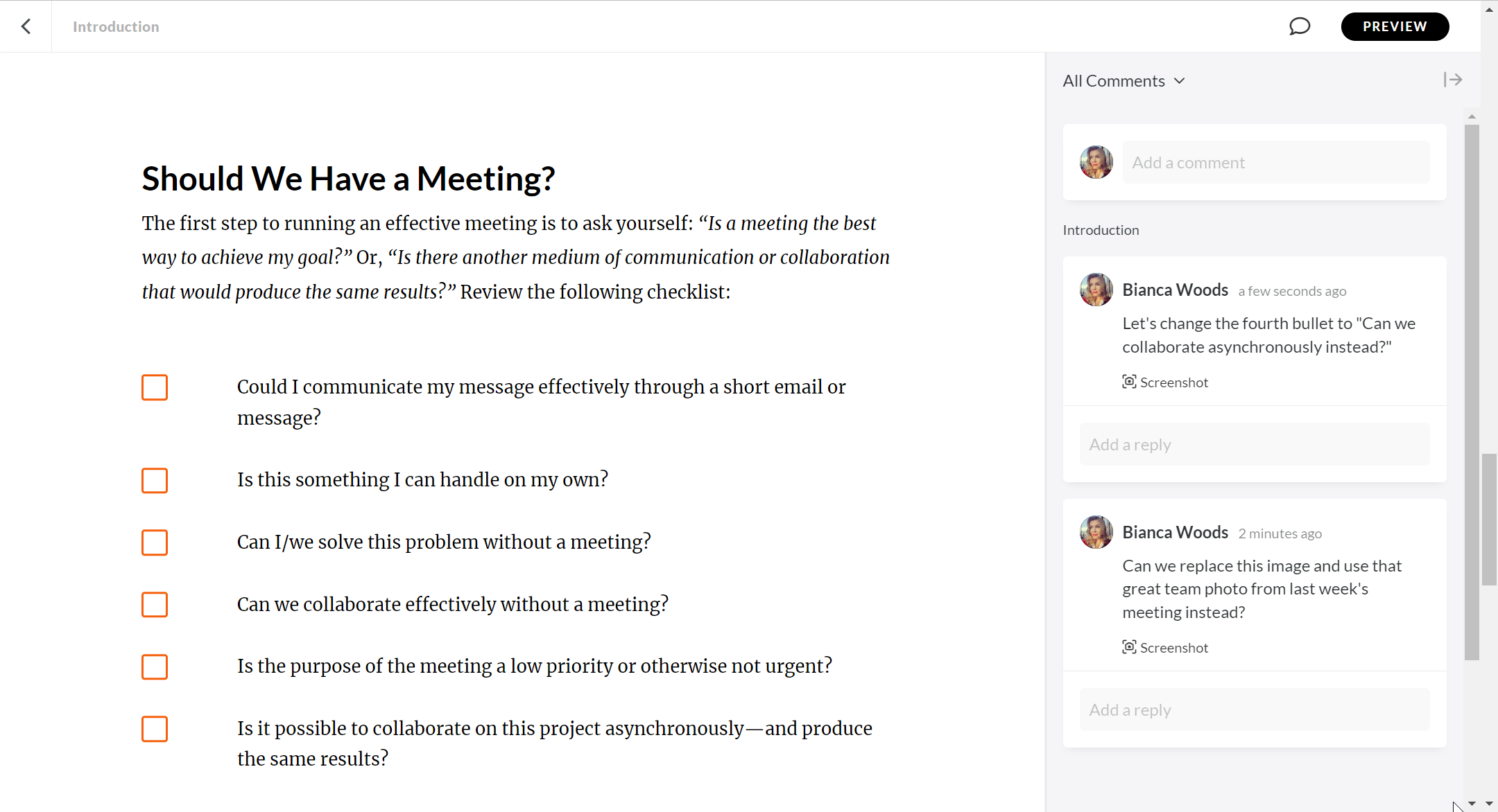 New in Rise 360: Integrated Review 360 Comments | Articulate - Community