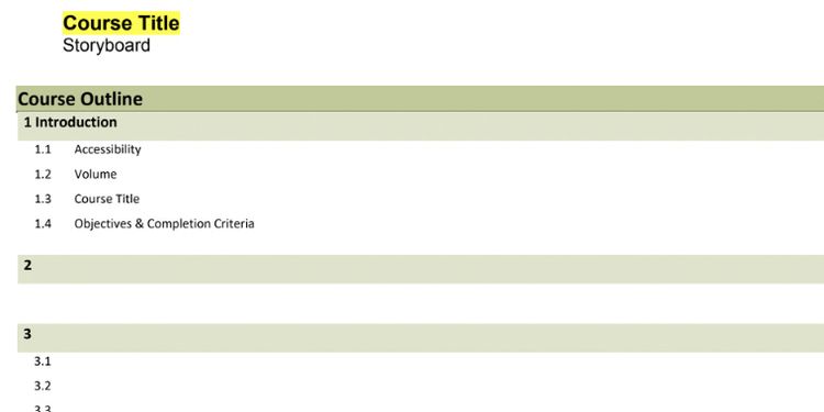 19 E-Learning Storyboard Templates and Examples #251 | Articulate ...
