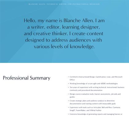 39 E-Learning Portfolio Examples and 75 Tips For Getting Started #333 ...