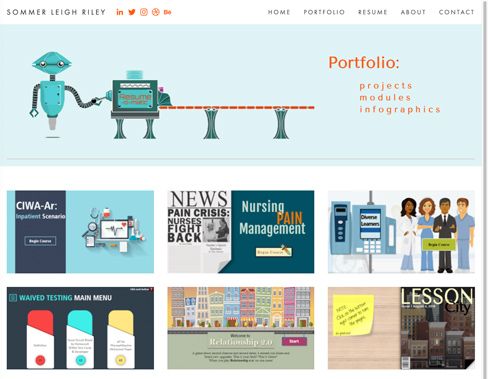 39 E-Learning Portfolio Examples and 75 Tips For Getting Started #333 ...