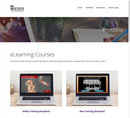 39 E-Learning Portfolio Examples and 75 Tips For Getting Started #333 ...