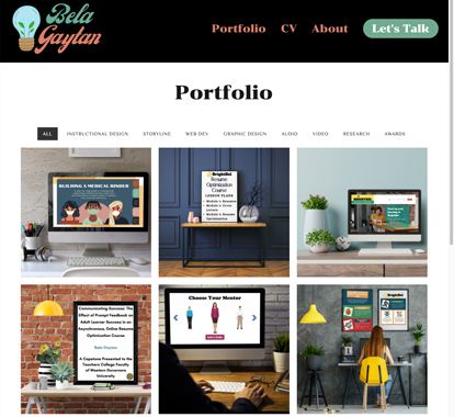 39 E-Learning Portfolio Examples and 75 Tips For Getting Started #333 ...