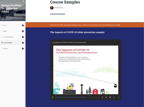 39 E-Learning Portfolio Examples and 75 Tips For Getting Started #333 ...