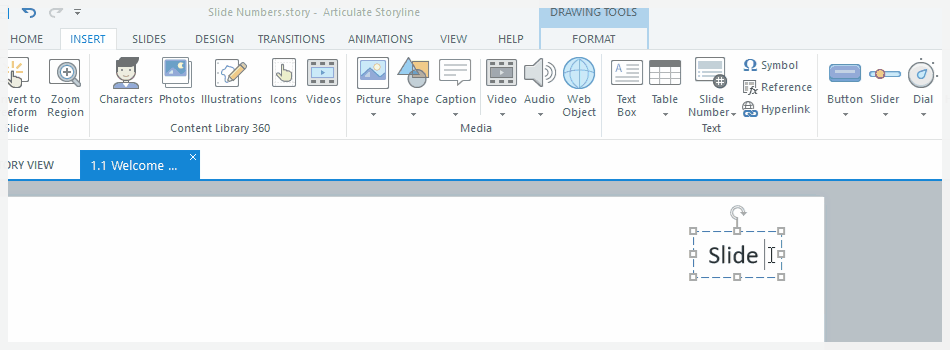Storyline 360: Adding Slide Numbers | Articulate - Community
