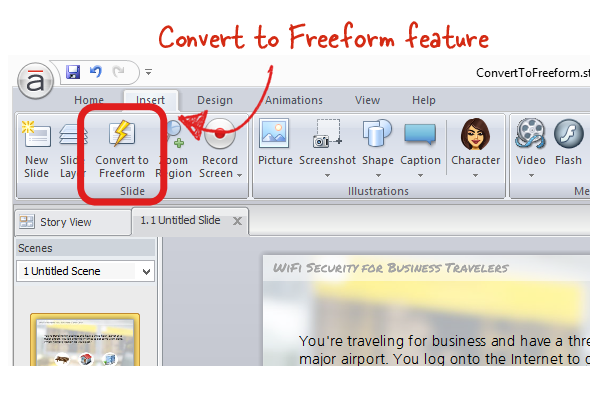 Storyline’s Convert to Freeform Tool: What You Need to Know | Articulate - Community
