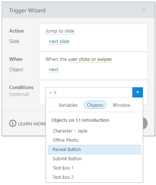 Create Conditional Interactivity in Storyline 360 with “If” Statements | Articulate - Community