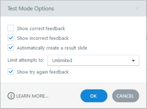 Storyline Step-By-Step Slides: View, Try and Test Mode | Articulate ...