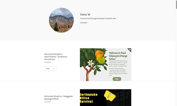 30+ Best E-Learning Portfolio Examples for Inspiration in 2024 #451 ...