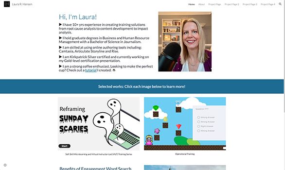 30+ Best E-Learning Portfolio Examples for Inspiration in 2024 #451 ...