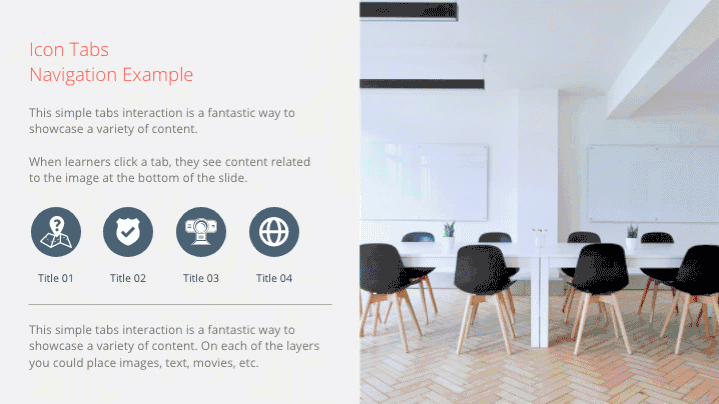 58 Examples of Tabs Interactions in E-Learning #2 | Articulate - Community
