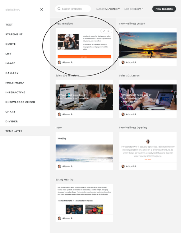 How to Copy Blocks from One Lesson to Another in Rise 360 | Articulate ...