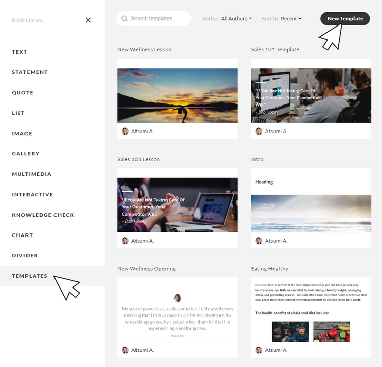 How to Copy Blocks from One Lesson to Another in Rise 360 | Articulate ...