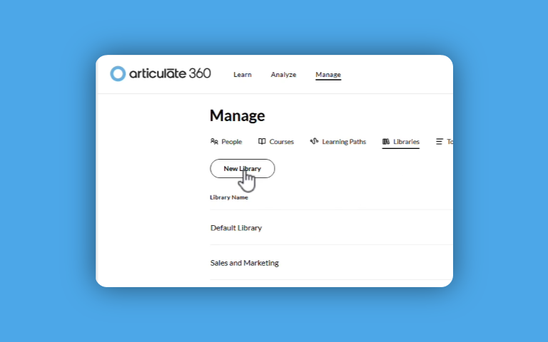 Creating and Managing Custom Libraries in Reach | Articulate - Community