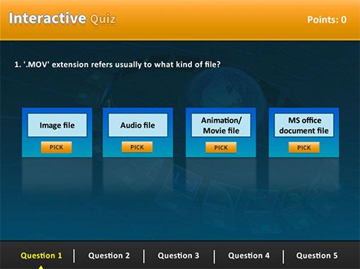 30 Creative Multiple Choice Quiz Designs in E-Learning #159 ...