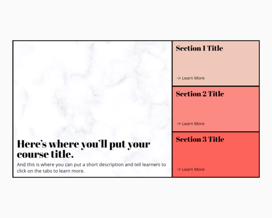 Storyline: Sleek, Modern Tabs Template | Articulate - Community