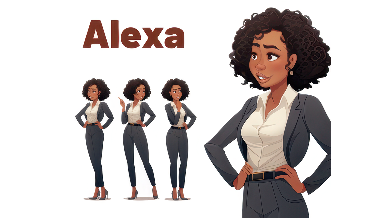 Alexa: Free Illustrated Character | E-Learning Heroes