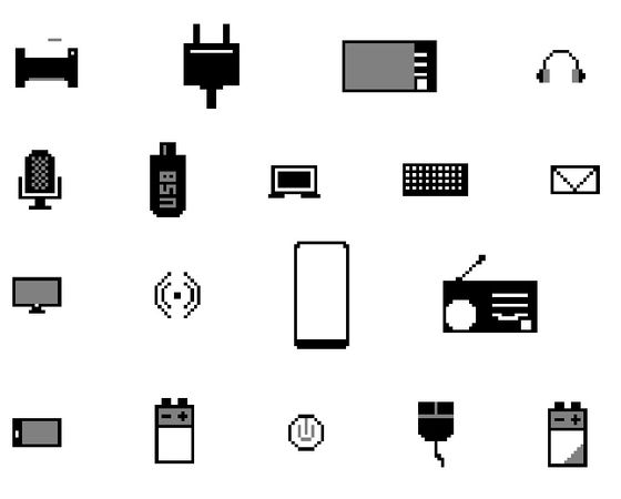 8-bit Technology Icons | Articulate - Community