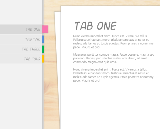 Powerpoint: Notebook Tabs Themed Template | Articulate - Community
