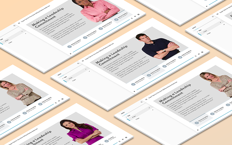 Free Storyline 360 Tabs Interaction Template with 4-Tab and 5-Tab Layouts