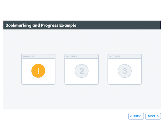 Storyline 360: Custom Bookmark Menu Using Progress-Tracking Variables ...