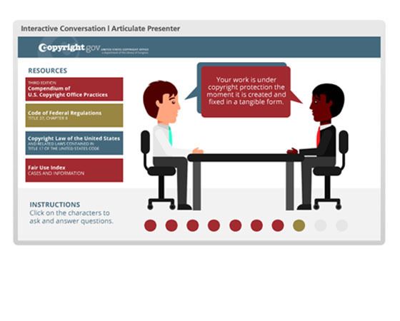 Free PowerPoint Template: Interactive Conversation | E-Learning Heroes