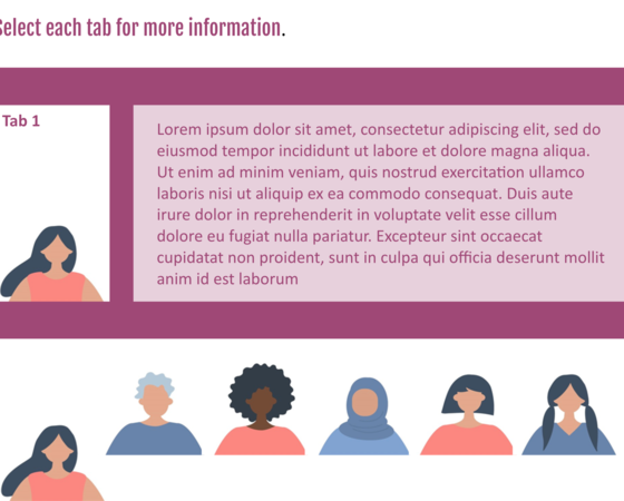 Storyline: IWD Tabbed Interaction | Articulate - Community