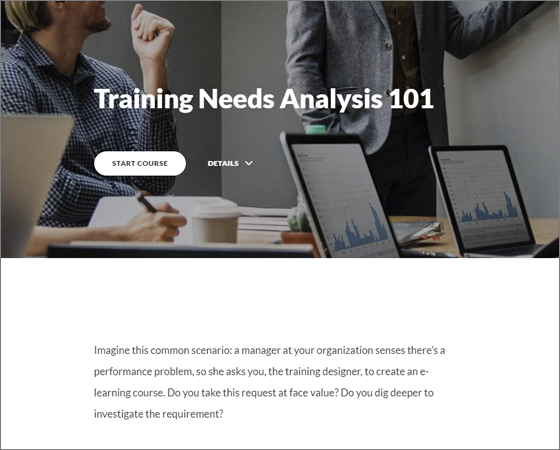 Rise 360: Training Needs Analysis 101 | Articulate - Community