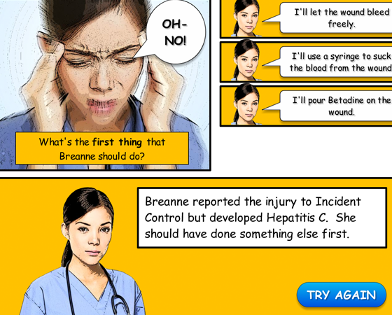 Storyline: Hospital Comic Themed Example | Articulate - Community