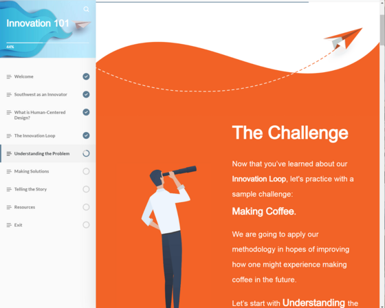 Rise 360: Airline Innovation 101 | Articulate - Community