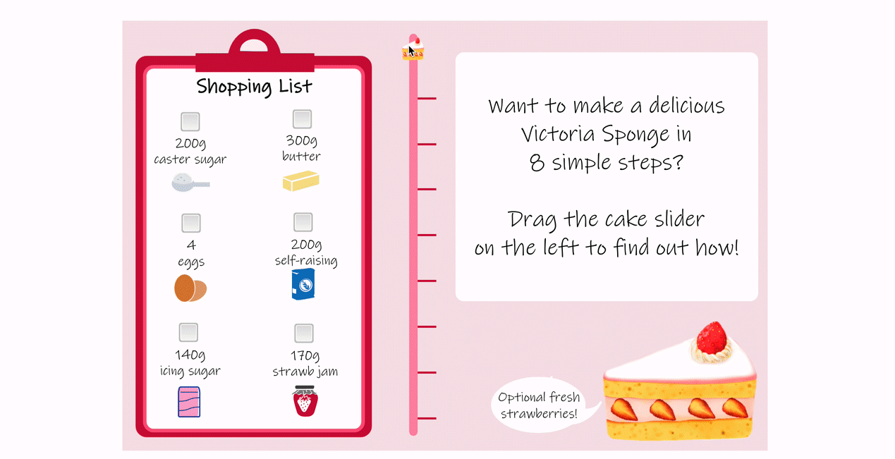 Storyline 360: Cake Baking Slider Tutorial | E-Learning Heroes