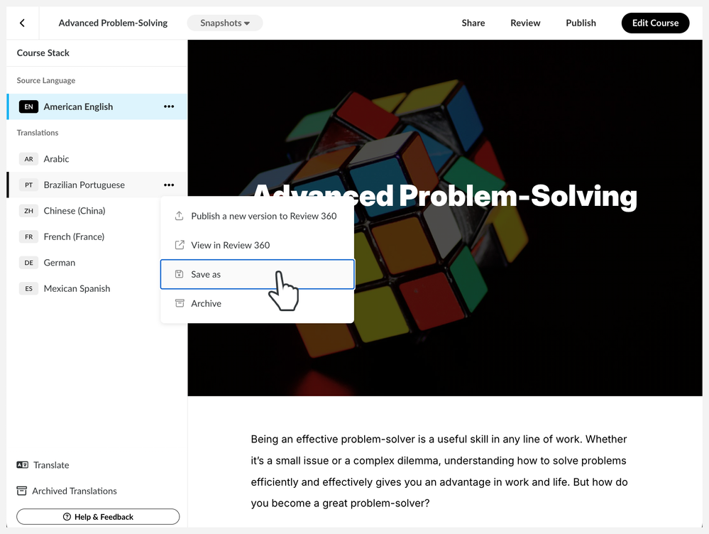 Articulate Localization: Create Multi-Language Rise 360 Courses | Articulate - Community