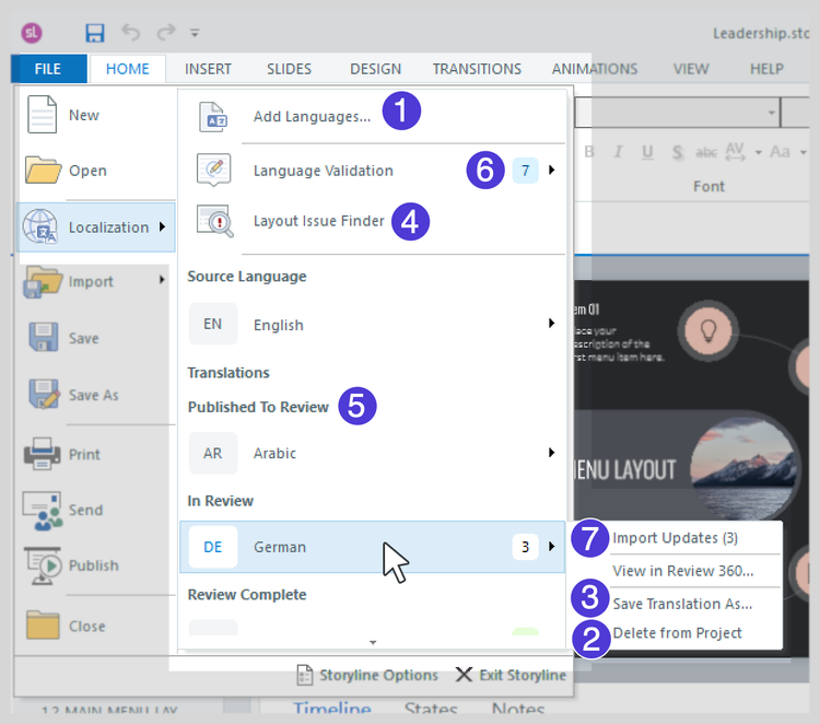 Articulate Localization Create Multi Language Storyline 360 Projects
