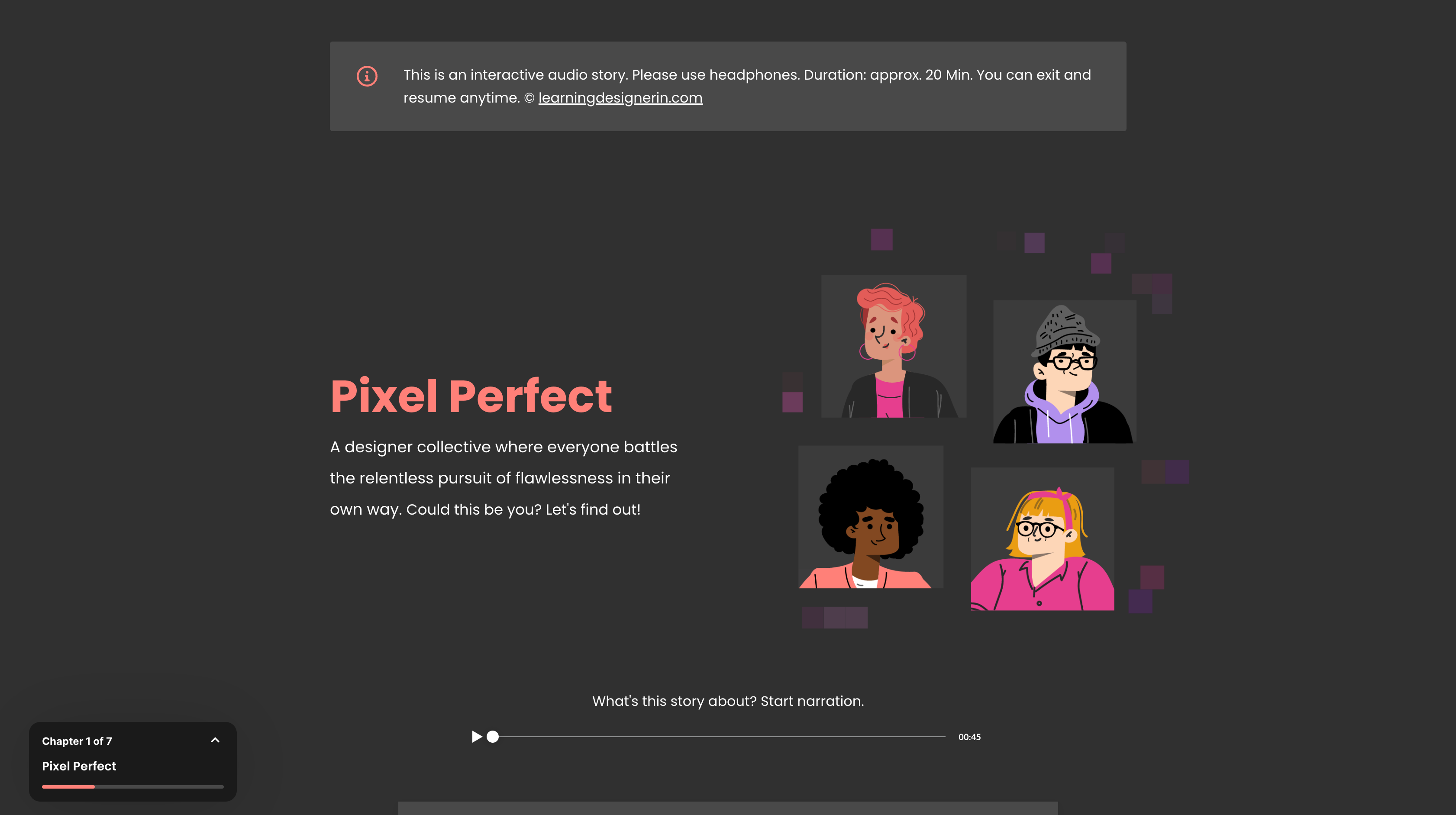 Interactive Audio Story Rise Articulate Community