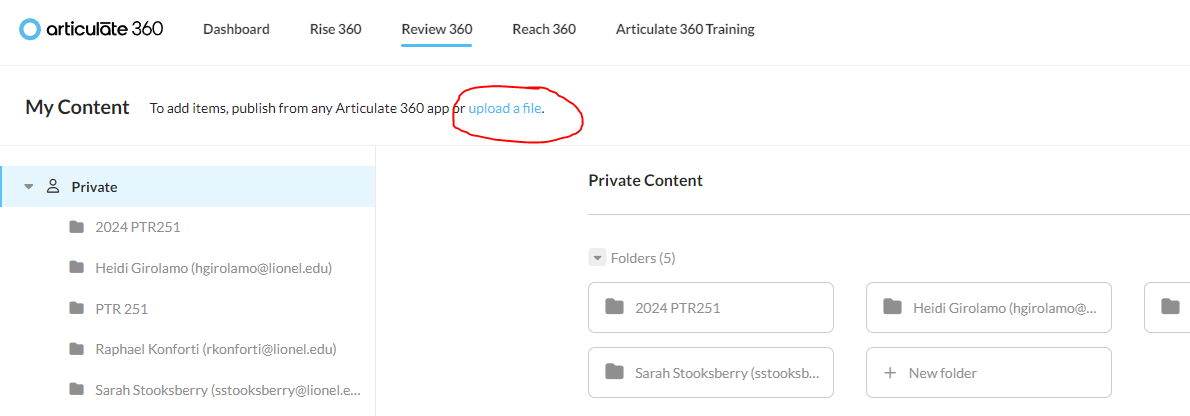 Uploading SCORMS or HTML5 from other builders for use in Rise 360 ...