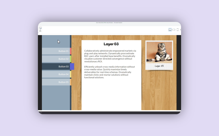 How to Build Tabs Interactions in Storyline 360 | Articulate - Community